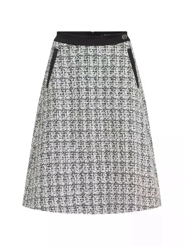 Karl Lagerfeld A-line Midi Skirt