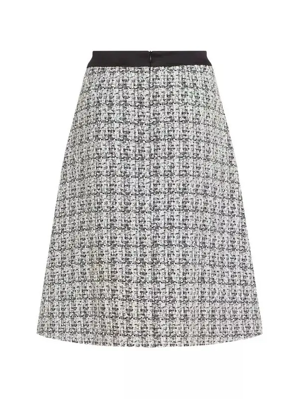 Karl Lagerfeld A-line Midi Skirt