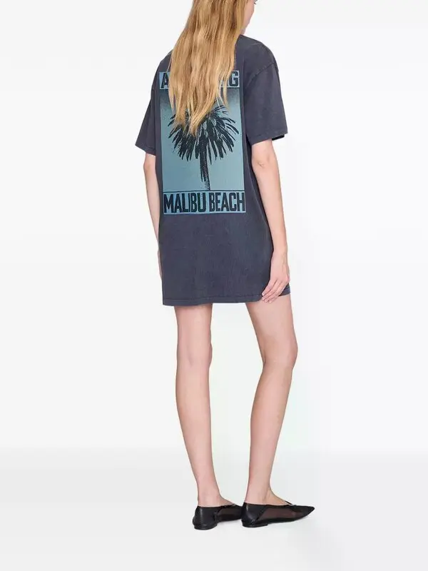ANINE BING Beth Mini Dress Palm