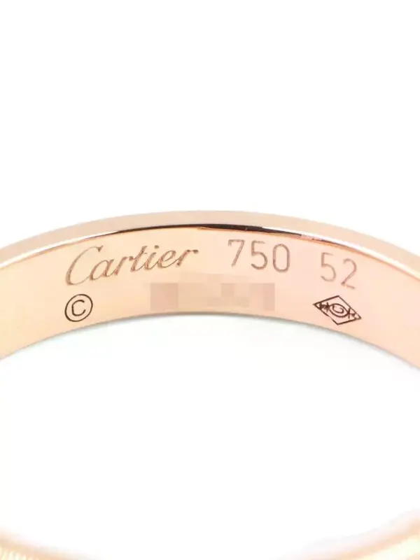 Cartier 18k Rose Gold Love Ring