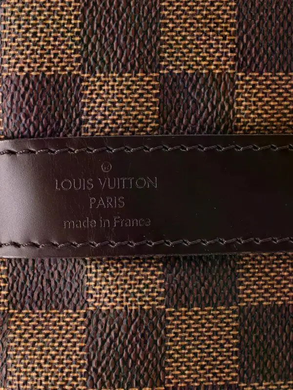LOUIS VUITTON Keepall Bandouliere 45 Damier Travel Bag - Brown