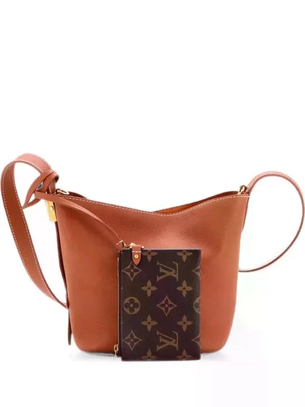 LOUIS VUITTON Low Key All In Hobo Leather Bb Shoulder Bag - Brown
