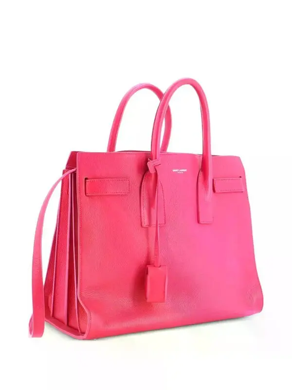 Saint Laurent Leather Satchel Bag