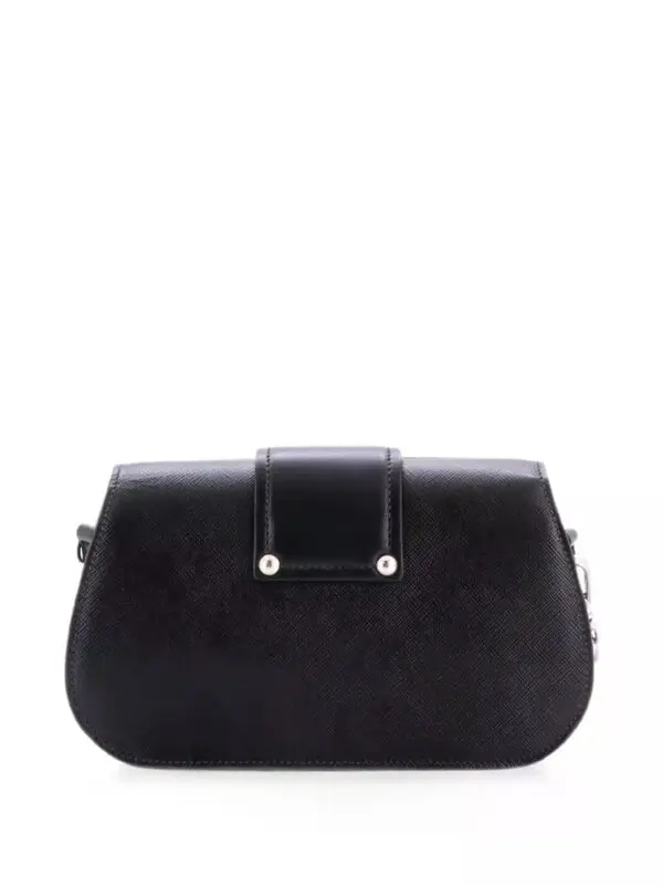 Prada Sidonie City Calf With Saffiano Mini Shoulder Bag