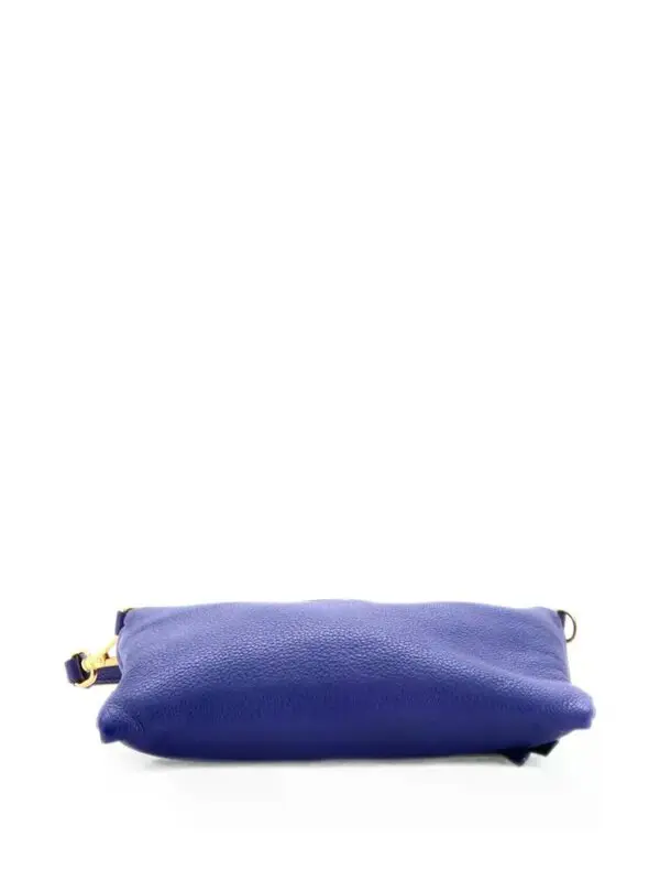 Prada Flat Zip Vitello Daino Mini Crossbody Bag