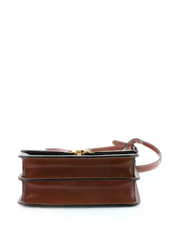 Burberry Tb Flap Small Shoulder Bag Canvas