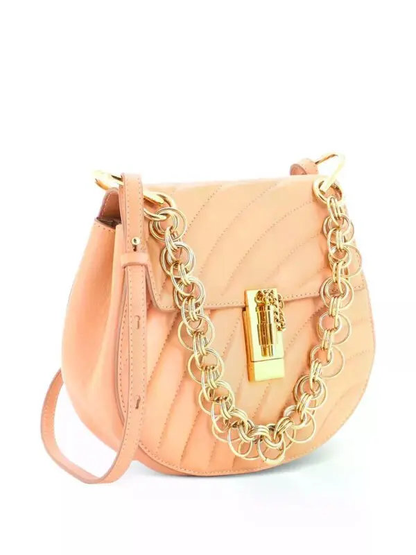 Chloé Drew Bijou Quilted Leather Small Crossbody Bag