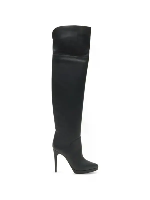 Casadei Micheele Corsaro Over-the-knee Boots - Black