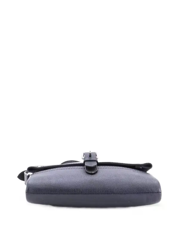 LOUIS VUITTON Canyon Messenger Bag Utah Leather Pm - Black