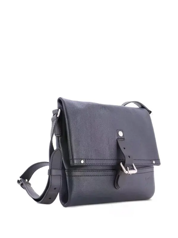 LOUIS VUITTON Canyon Messenger Bag Utah Leather Pm - Black