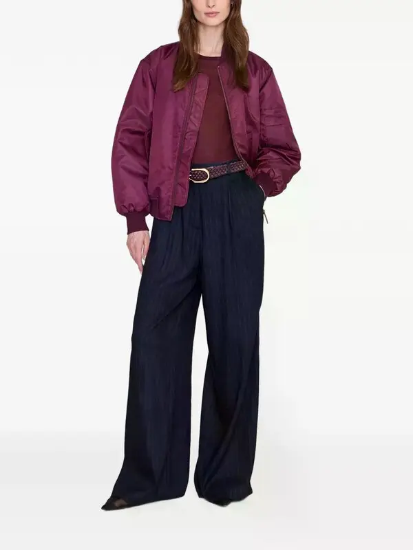 ANINE BING Sylvie T-shirt- Fig - Red