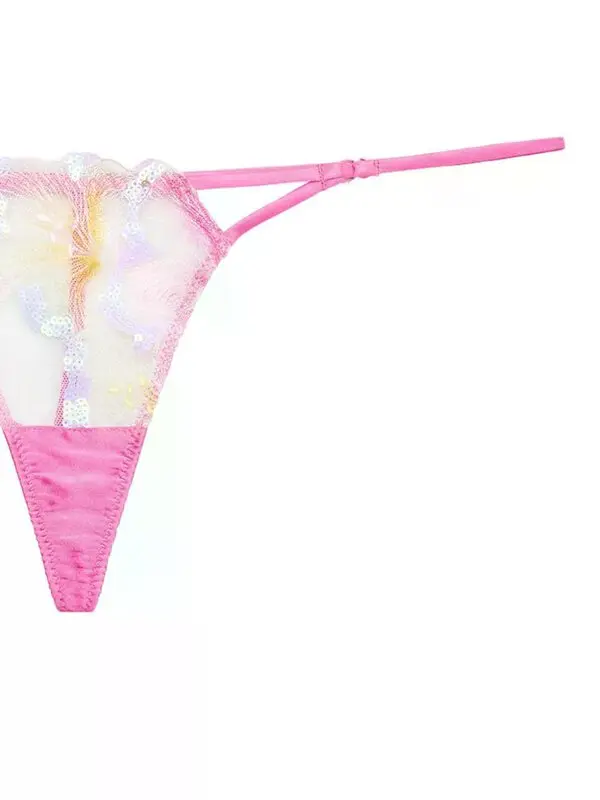FLEUR DU MAL Hibiscus Sequin G-string
