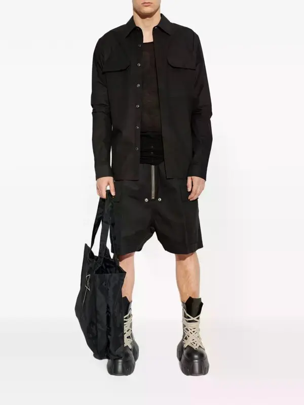 Rick Owens Work Flap-pocket Long-sleeve Shirt