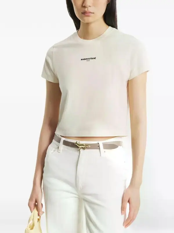 Maison Kitsuné Logo-print T-shirt