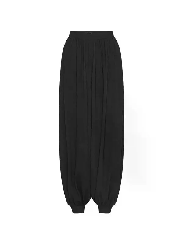 ROTATE BY BIRGER CHRISTENSEN Balloon Pleated Pants - Black