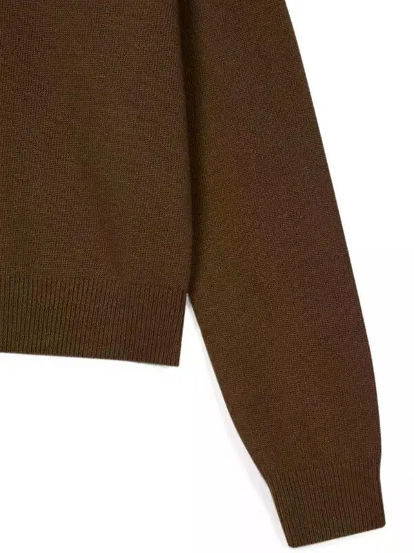 STUDIO TOMBOY Ribbed-trim Crew Neck Sweater