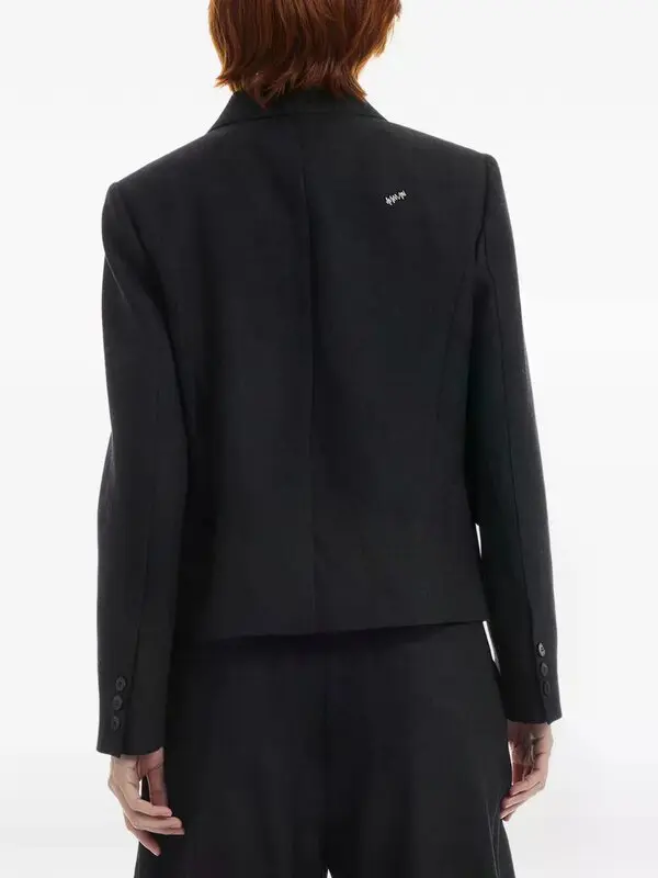 ADER ERROR Sig; Bk Tag Logo-embroidered Blazer