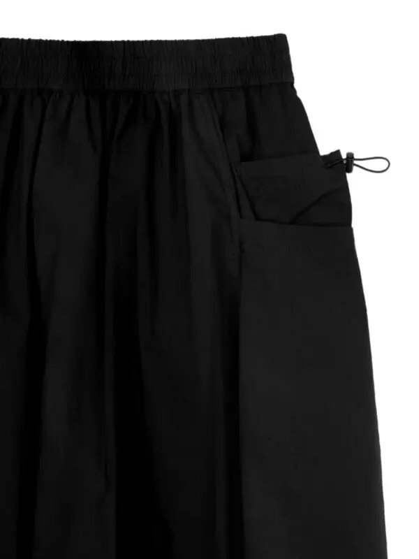 STUDIO TOMBOY Drawstring-pocket Cotton Balloon Skirt