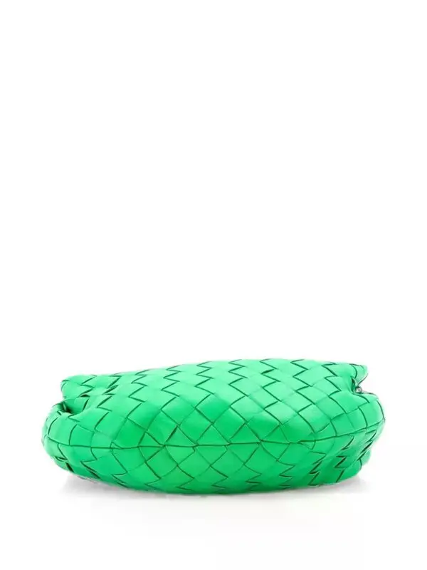 Bottega Veneta Jodie Intrecciato Nappa Mini Hobo Bag - Green