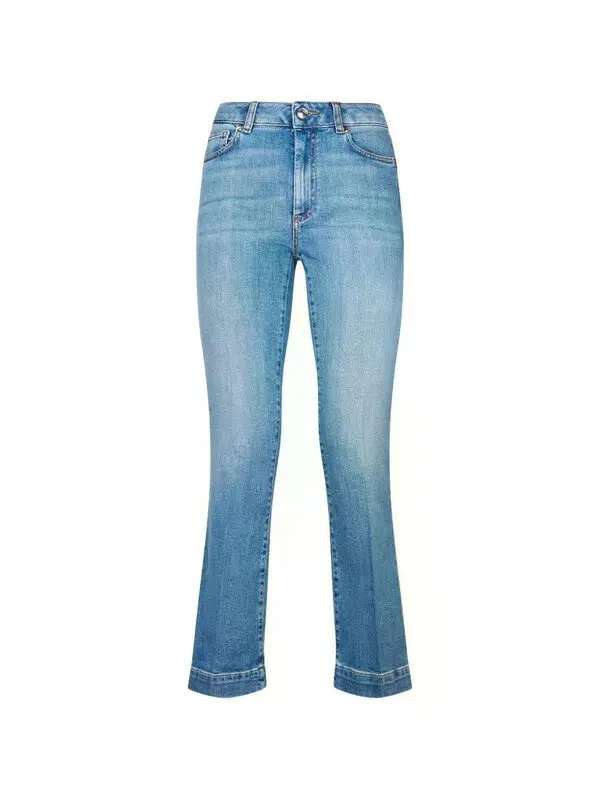 Sportmax Washed Slim-fit Jeans - Blue
