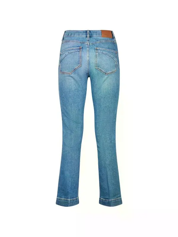 Sportmax Washed Slim-fit Jeans - Blue