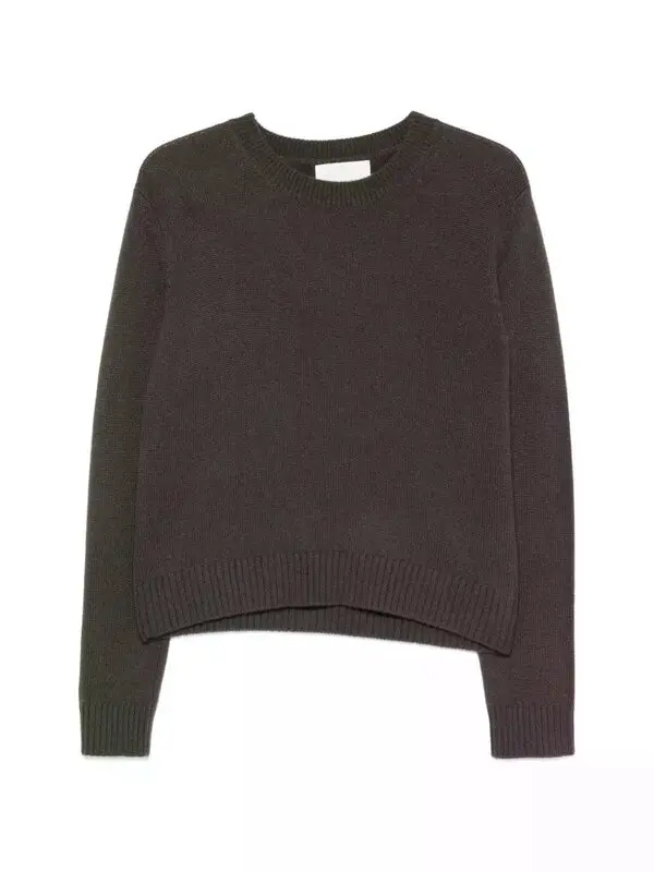 LISA YANG Mable Ribbed-trim Sweater - Brown