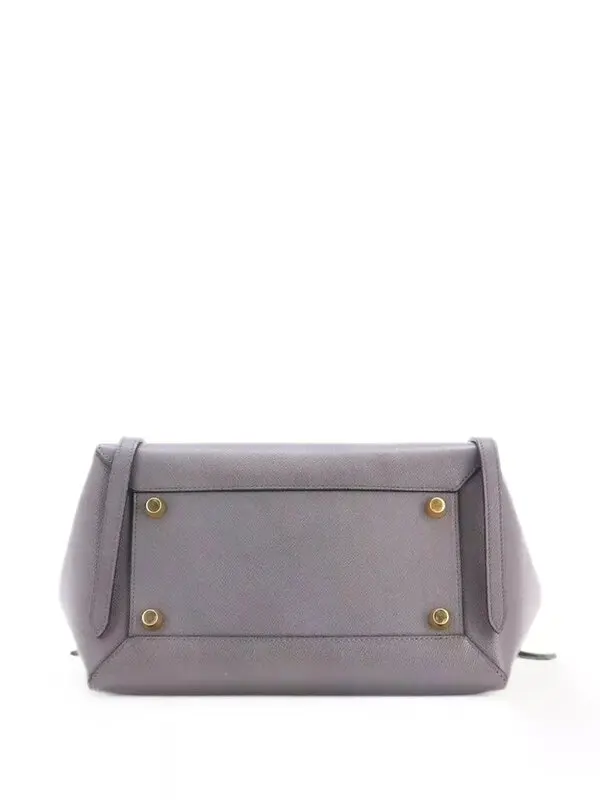 Celine Belt Bag Textured Leather Mini Shoulder Bag