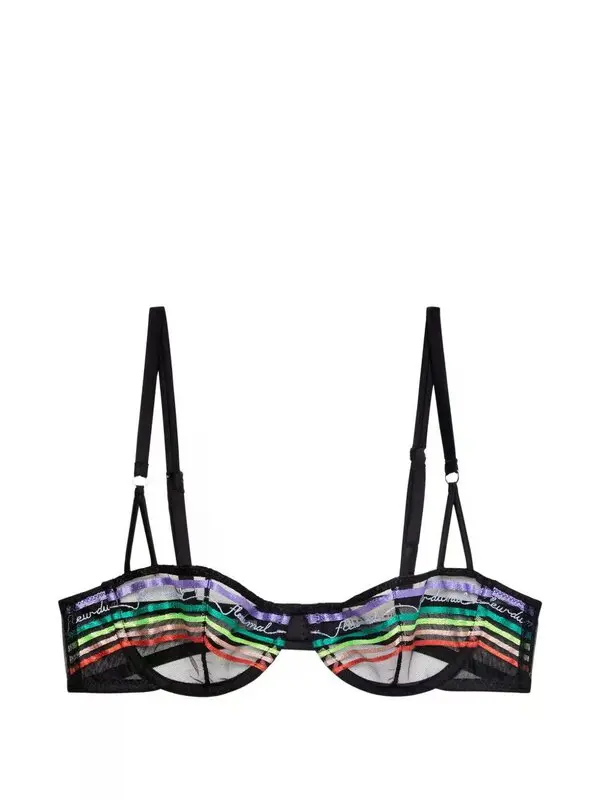 FLEUR DU MAL Taste Le Rainbow Balconette Bra