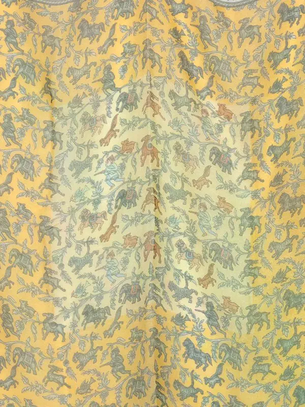 Hermès 1986 Chasse En Inde Silk Scarf 90 Scarves