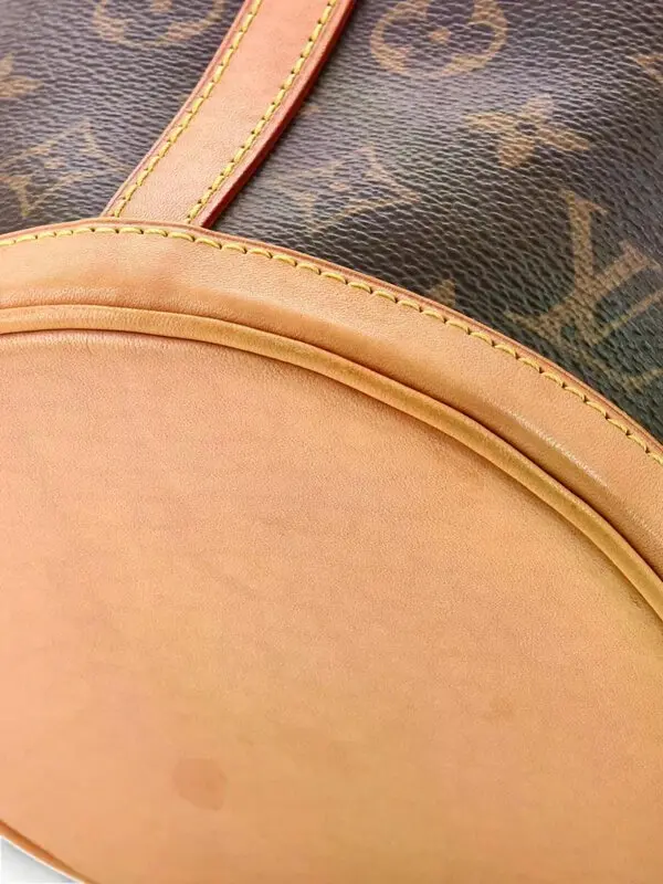 LOUIS VUITTON Duffle Handbag Monogram Canvas Bucket Bag