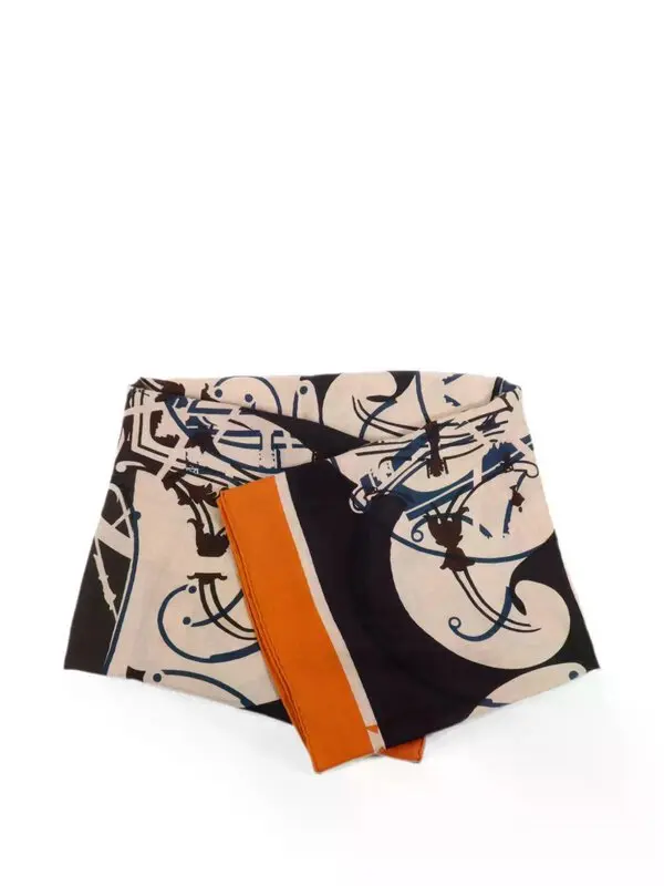 Hermès Graphic-print Scarf