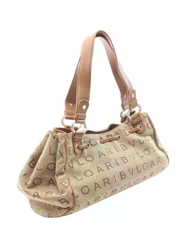 BVLGARI Logomania Canvas Tote Bag