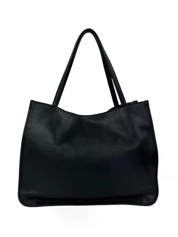 Gucci 1955 Horsebit Medium Leather Tote Bag - Black
