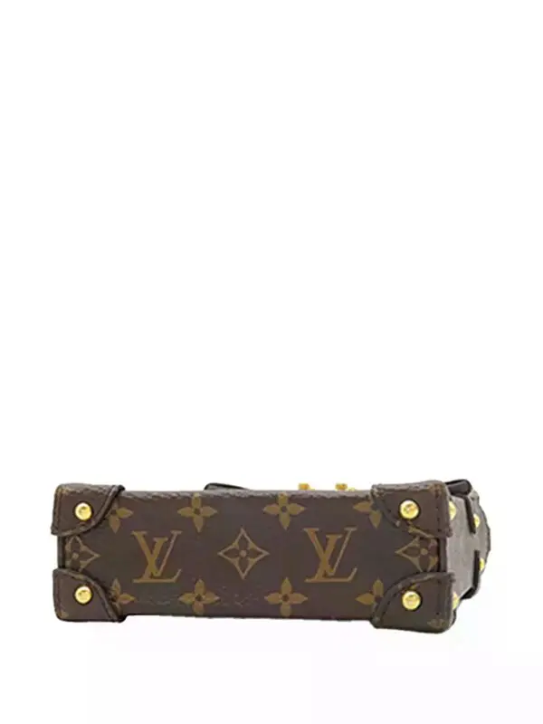 LOUIS VUITTON Monogram Reverse Pochette Trunk Verticale Crossbody Bag