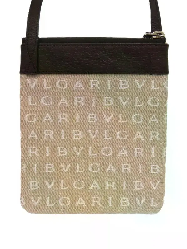BVLGARI Logomania Canvas Crossbody Bag
