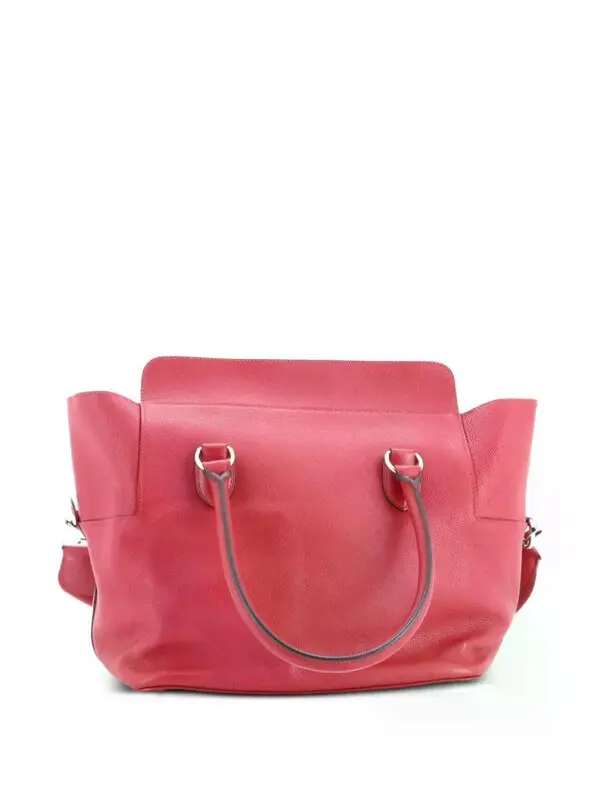 Hermès Toolbox Bag Evercolor 26 Satchel - Red