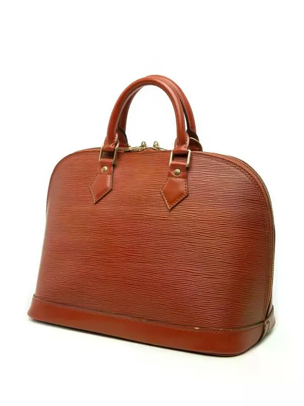 LOUIS VUITTON Epi Alma Pm Handbag - Brown