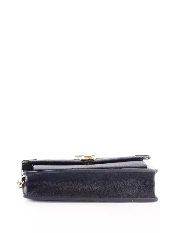 LOUIS VUITTON Vavin Chain Wallet Monogram Empreinte Leather Clutch Bag