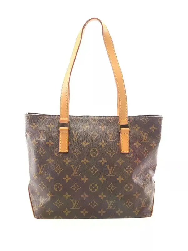 LOUIS VUITTON 2001 Monogram Cabas Piano Tote Bag