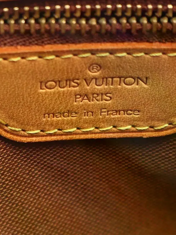 LOUIS VUITTON 2001 Monogram Cabas Piano Tote Bag