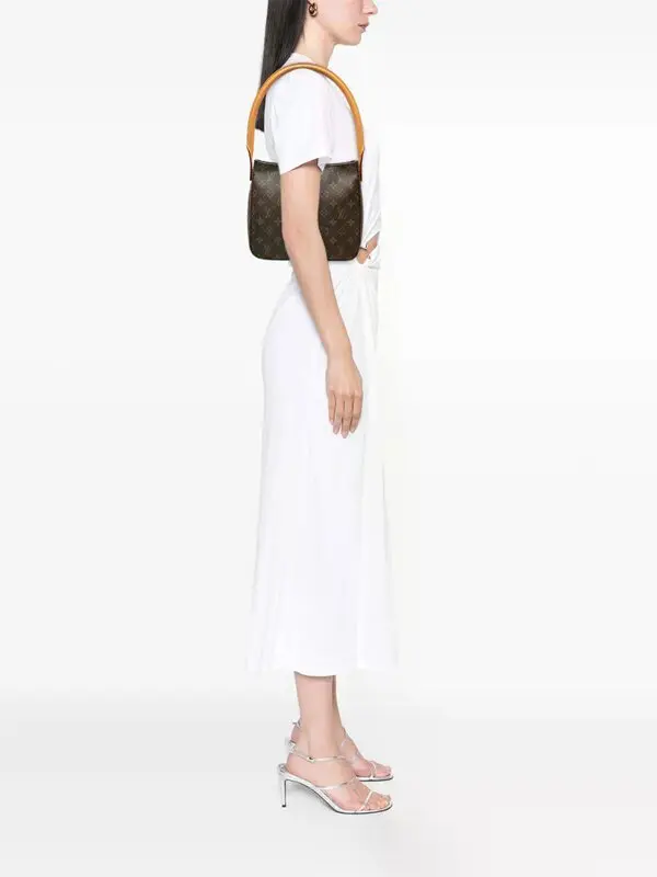 LOUIS VUITTON 2001 Monogram Looping Mm Shoulder Bag