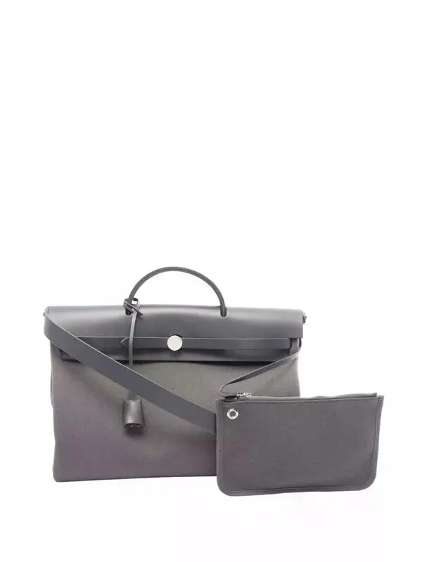 Hermès 2025 Toile Herbag Zip 39 Satchel