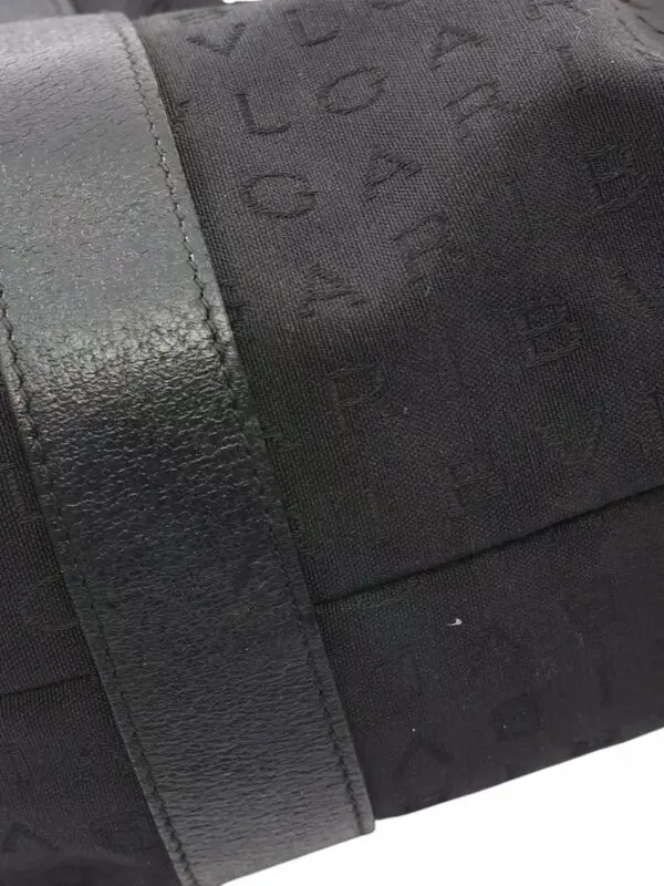 BVLGARI 2010-2026 Logomania Canvas Tote Bag