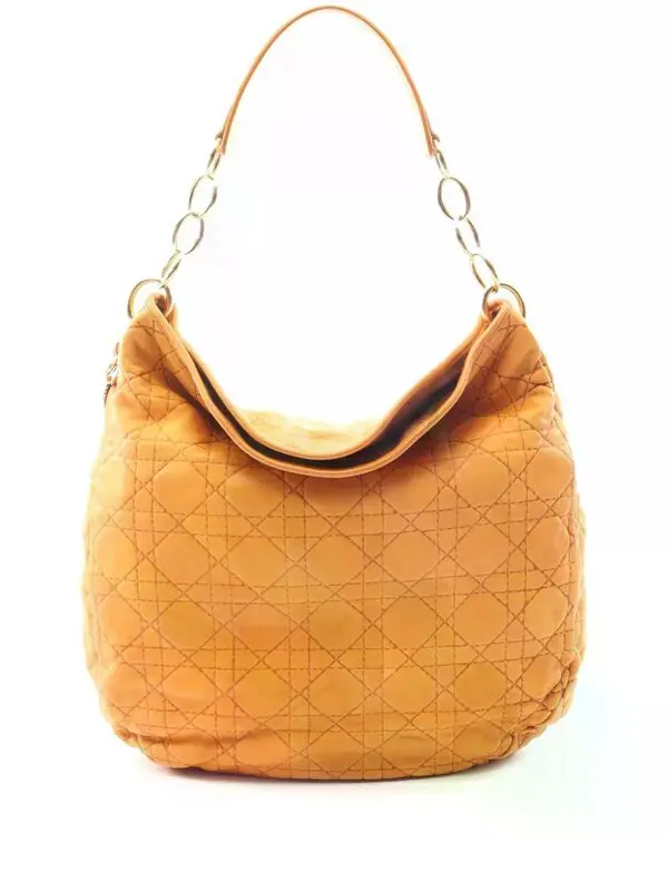 Dior Lambskin Cannage Hobo Bag
