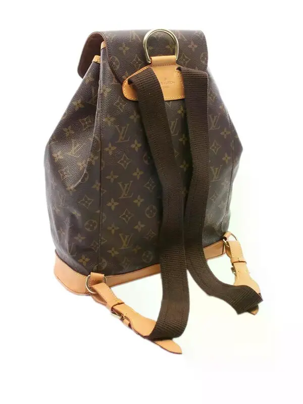 LOUIS VUITTON 1997 Monogram Montsouris Gm Backpack