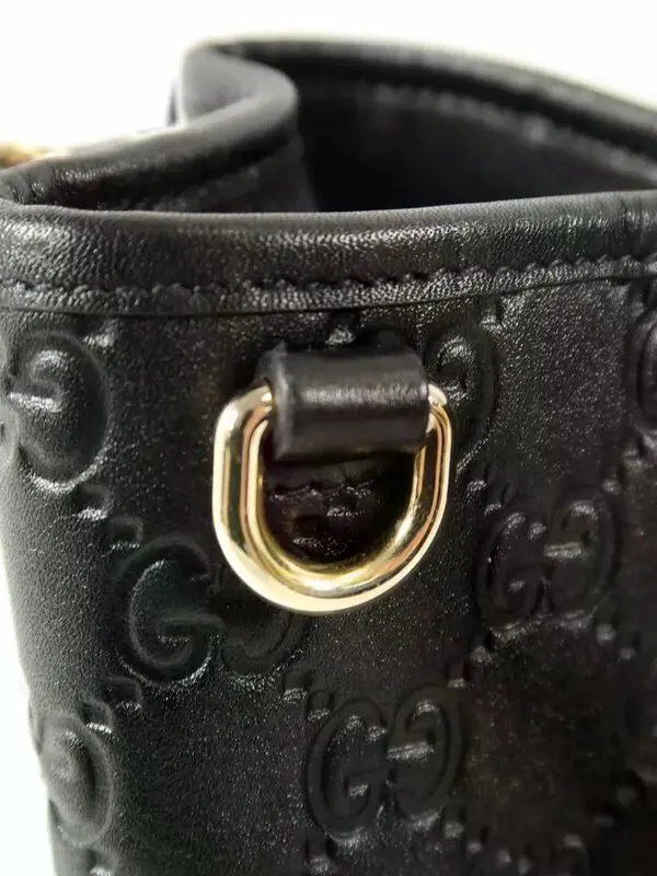 Gucci Gg Emblem Bucket Bag