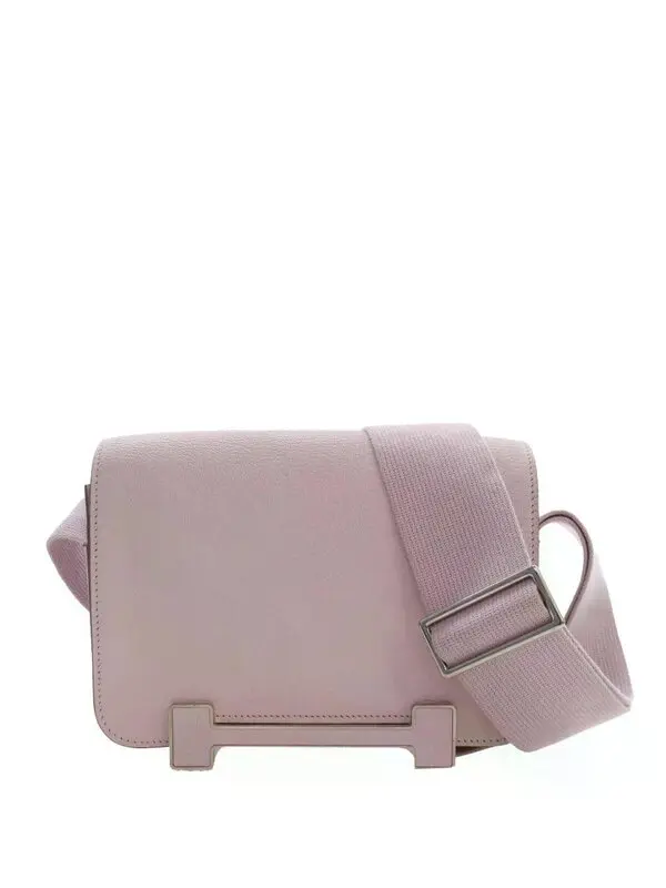 Hermès 2023 Chevre Mysore Geta Crossbody Bag - Pink