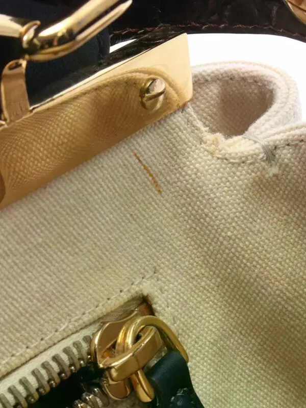 Fendi 2010-2026 Medium Canvas Peekaboo Iconic Satchel
