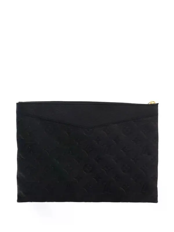 LOUIS VUITTON 2017-2021 Monogram Empreinte Daily Pouch Clutch Bag