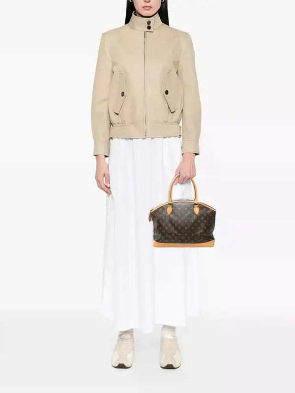 LOUIS VUITTON Monogram Lockit Horizontal Handbag